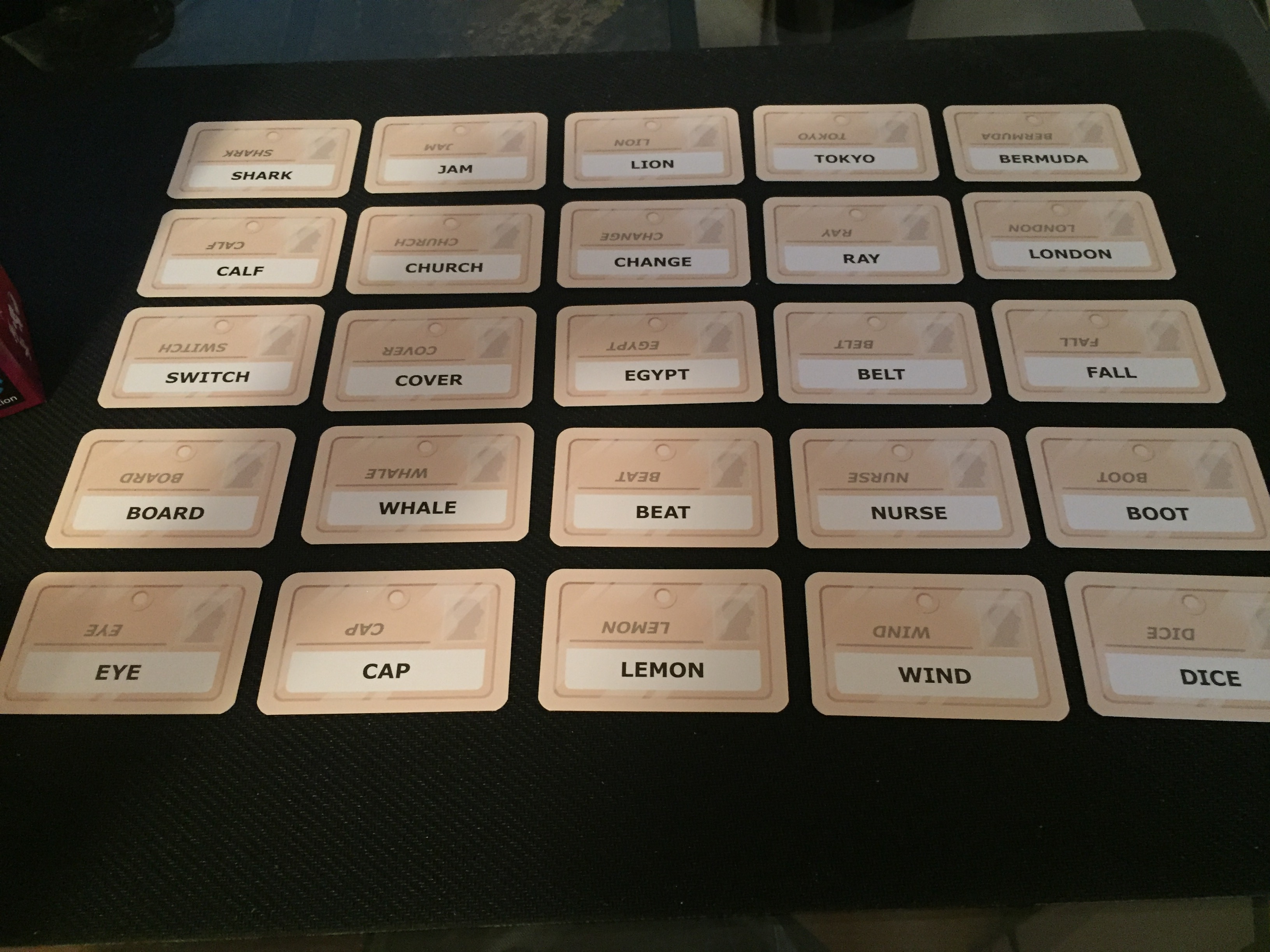 codenames-grid | The Boardwalk Games